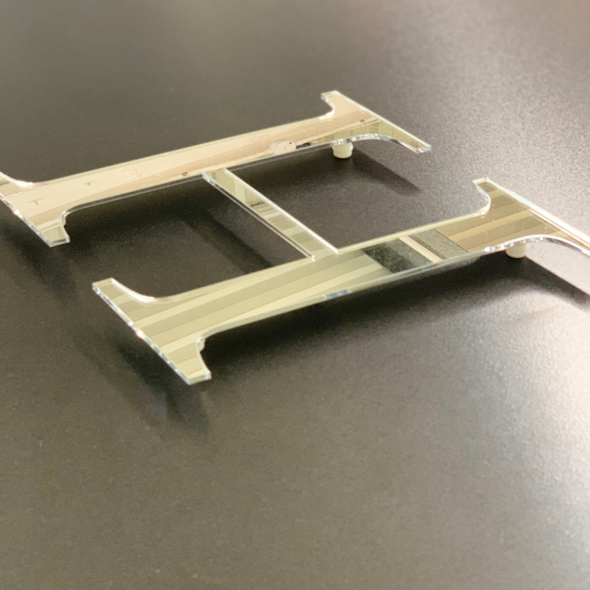 3mm Laser Cut Letters Stand Off Floating - Mirrored Silver – The ...
